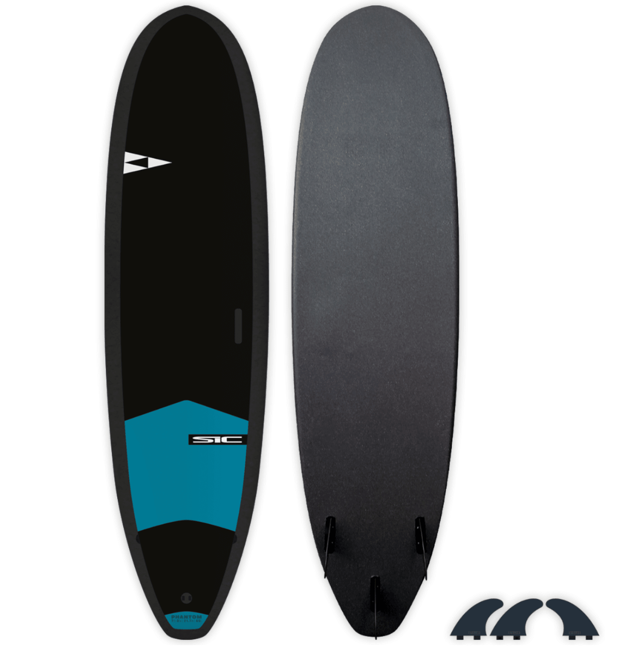 SIC Maui Phantom 8'4'' x 24.0'' x 92 L Soft Top Surfboard – West Coast ...